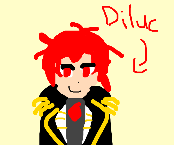 Diluc | Drawception Chronicles Project Wiki | Fandom